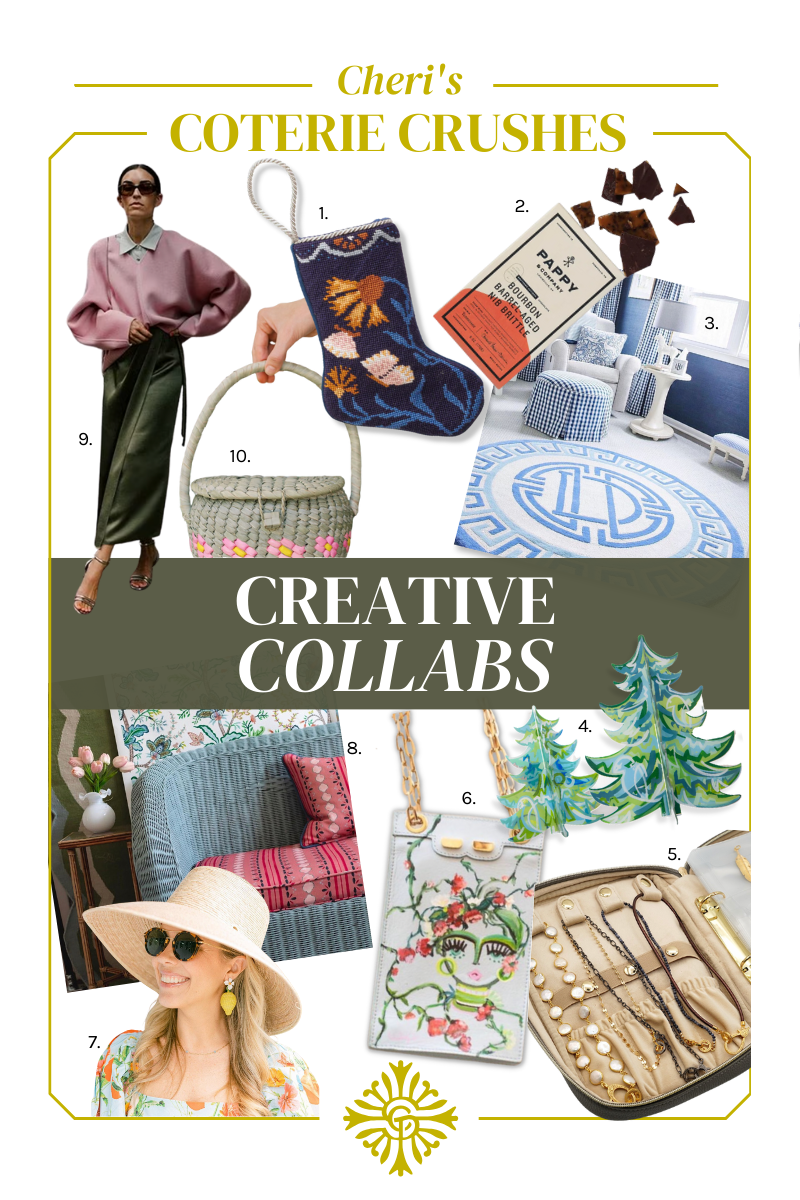 Cheri's Coterie Crushes: Creative Collabs - The Southern C