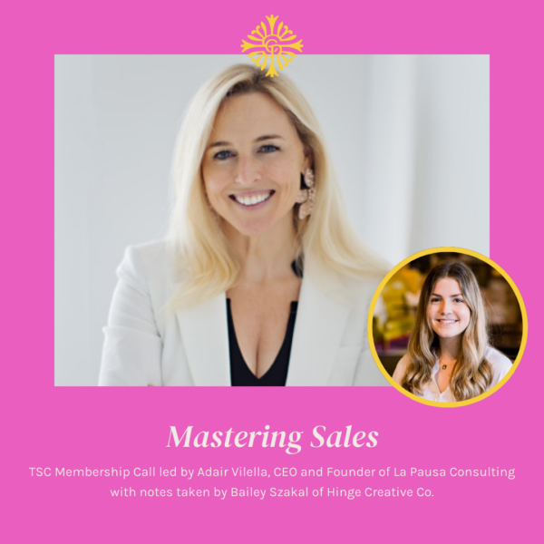 Membership Call Recap: Mastering Sales - The Southern C